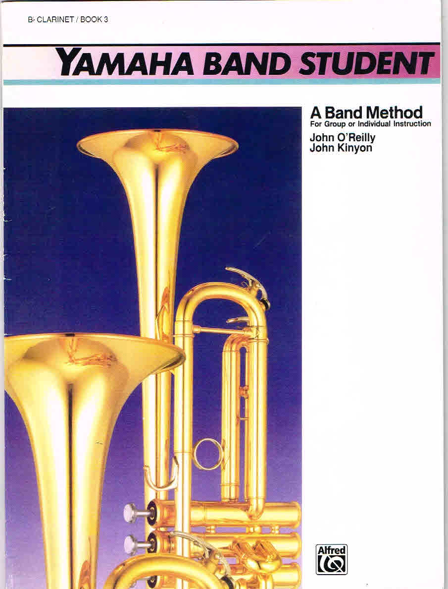 Pre-Owned Yamaha Band Student A Band Method Book 3 - Bb Clarinet (5216 ...